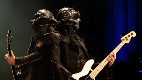 Watch A Nameless Ghoul fall off stage at Ghost show | Louder