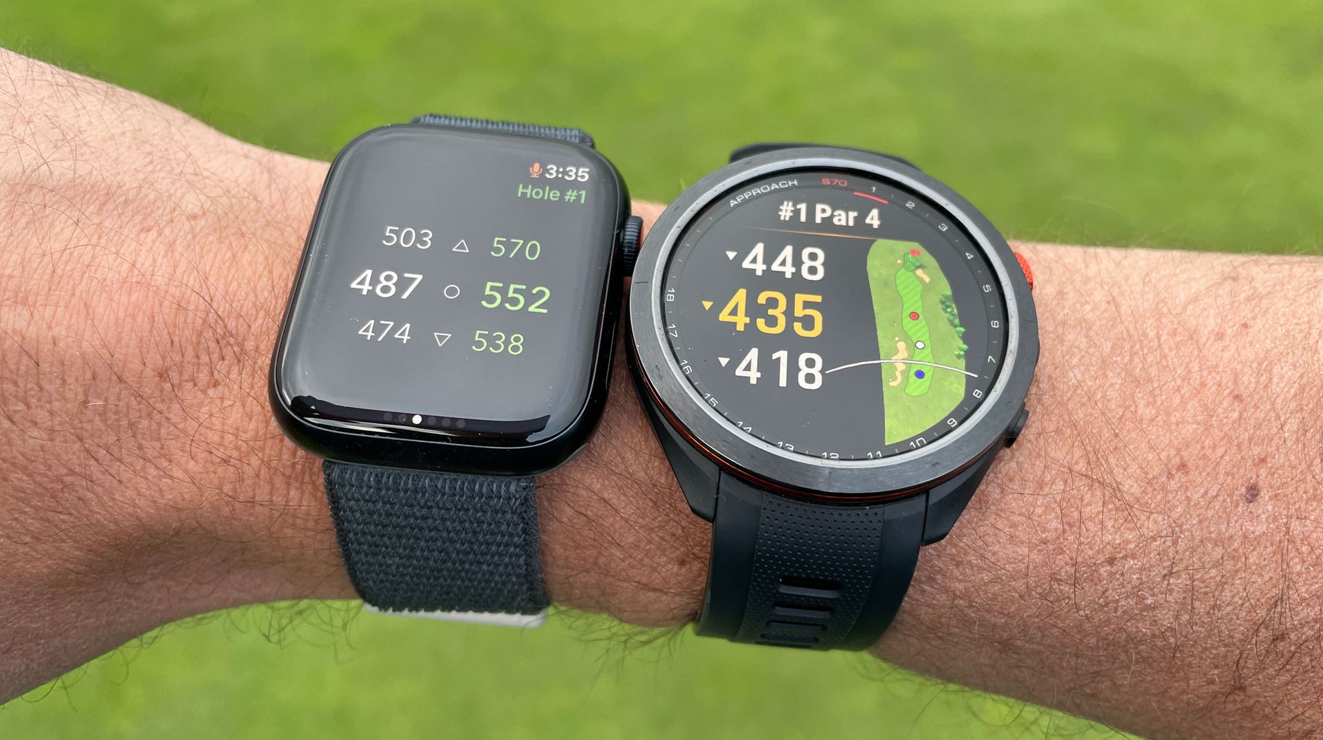 Garmin vs Apple Watch: Read my head-to-head on | Golf Monthly