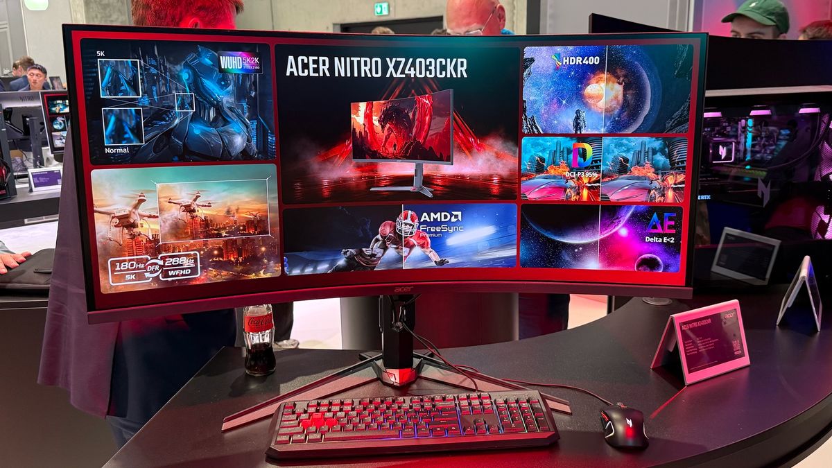 Acer's new Predator gaming monitor boasts a 720 Hz OLED panel, if you ...