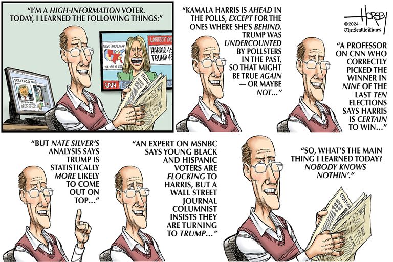 Today's political cartoons - September 11, 2024 | The Week