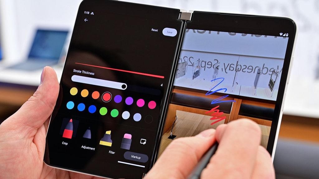 Where are all the dual-screen phones like the Surface Duo? | Android ...