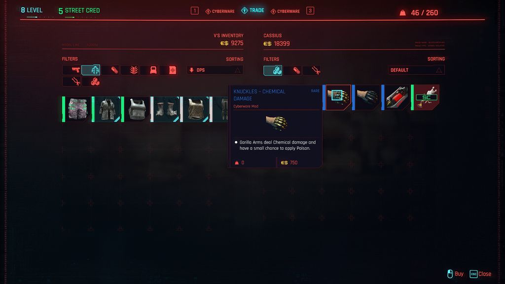 Cyberpunk 2077 cyberware list: Here's all the cyberware you can find in ...