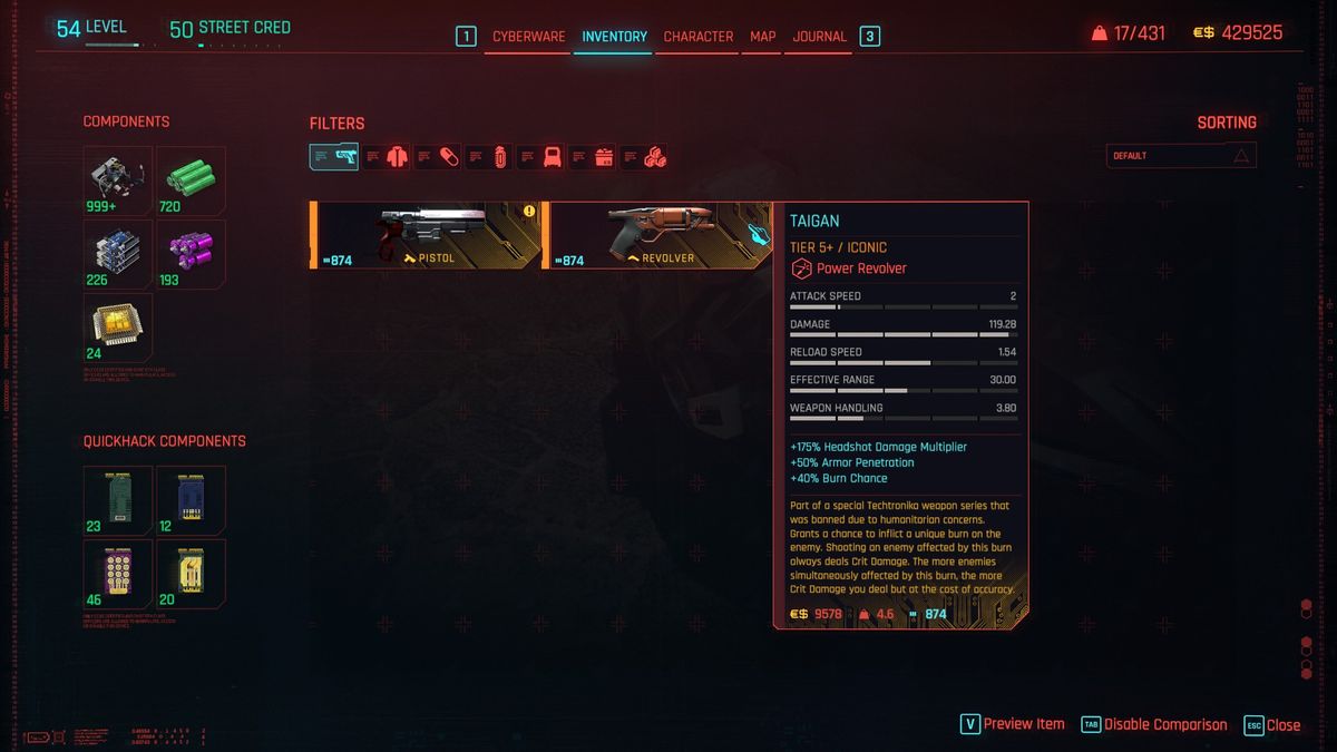 Cyberpunk 2077: Phantom Liberty Iconic weapon locations | PC Gamer