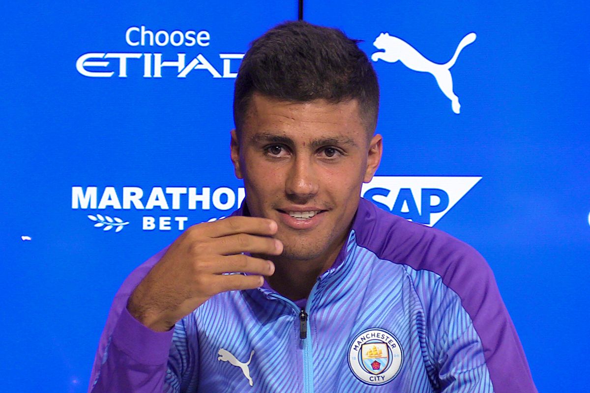 ‘Manchester is becoming more blue,’ quips City new boy Rodri on arrival ...