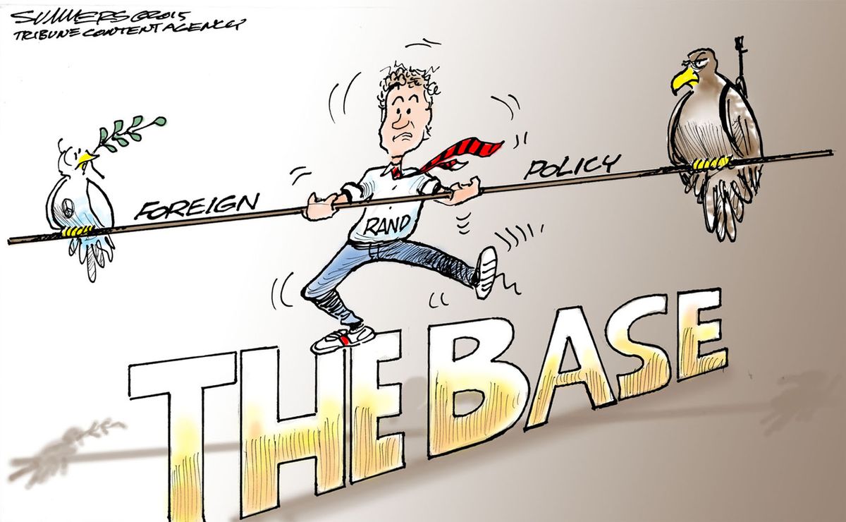 Political cartoon U.S. Rand Paul | The Week