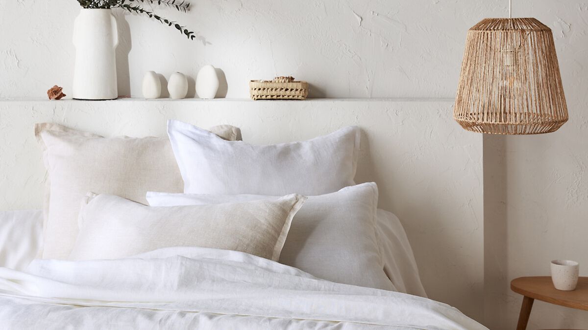 The 40% off linen bedding owners can't stop raving about | Ideal Home