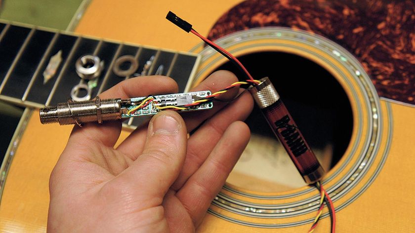 Guitar modding: how to install an acoustic pickup | MusicRadar