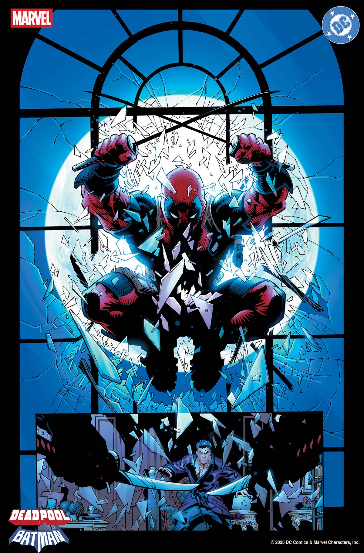 Deadpool meets Batman, Jeff the Land Shark and Krypto the Super Dog ...