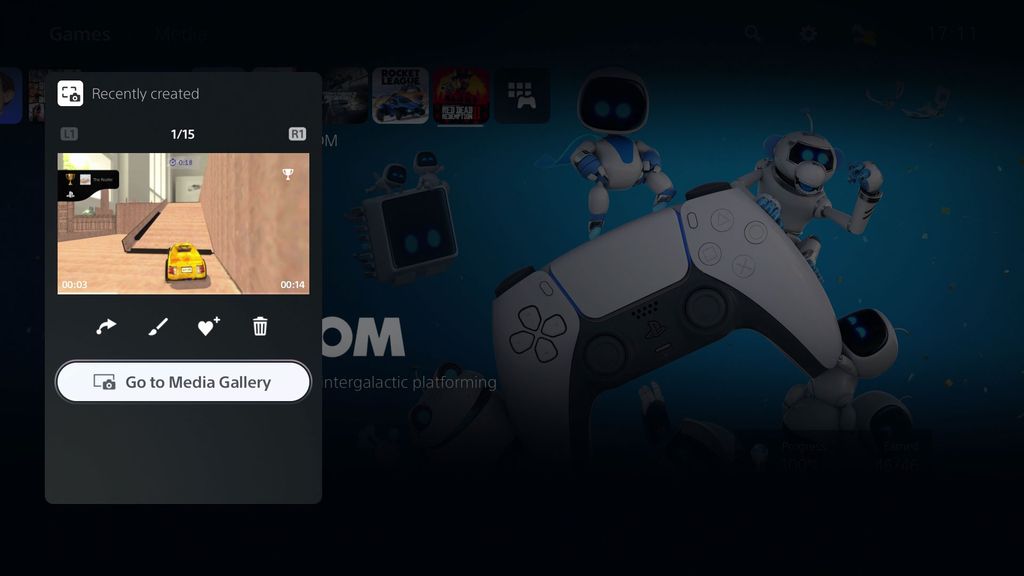 How to find your screenshots and video clips on PS5 | GamesRadar+