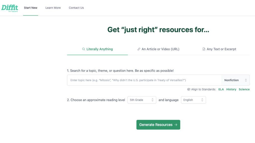 Diffit: How to Use It to Teach | Tech & Learning