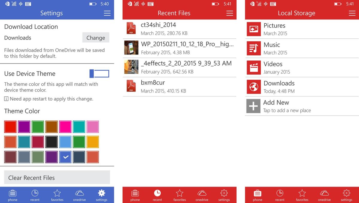 Briefcase, a customizable file manager for Windows Phone | Windows Central