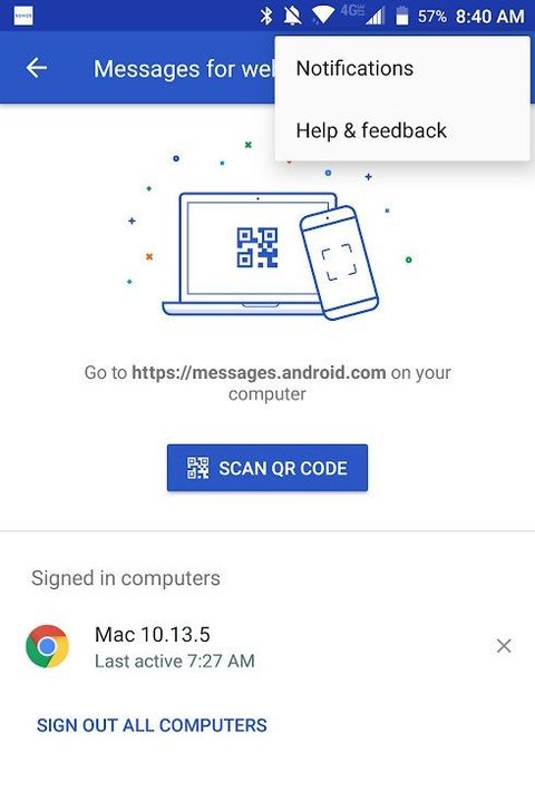 How to set up Android Messages for web | Android Central