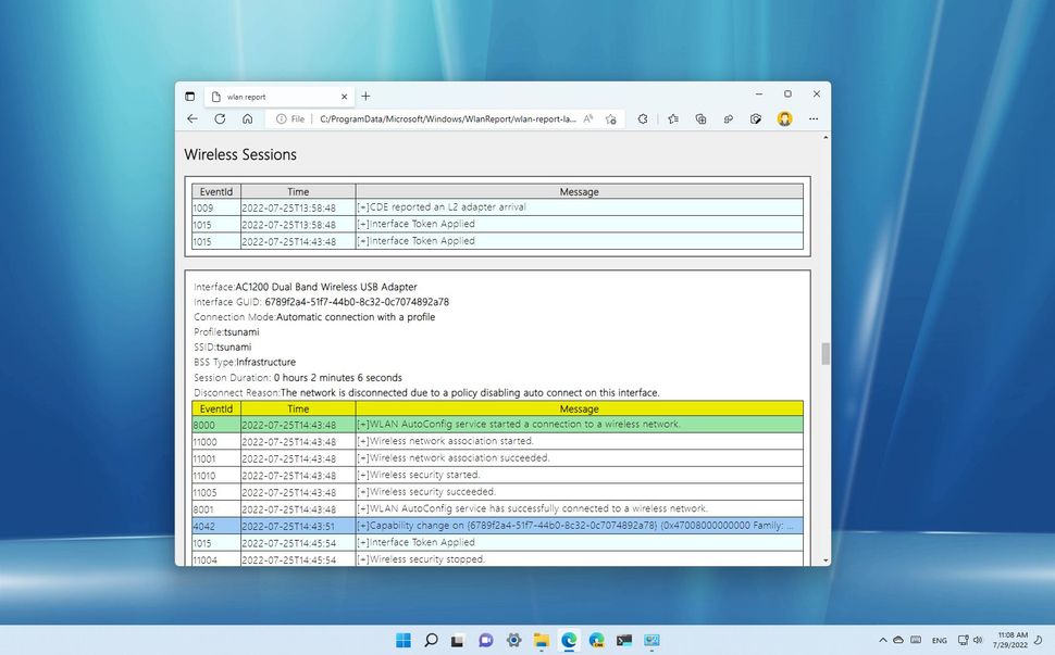 How to generate a Wi-Fi report on Windows 11 | Windows Central