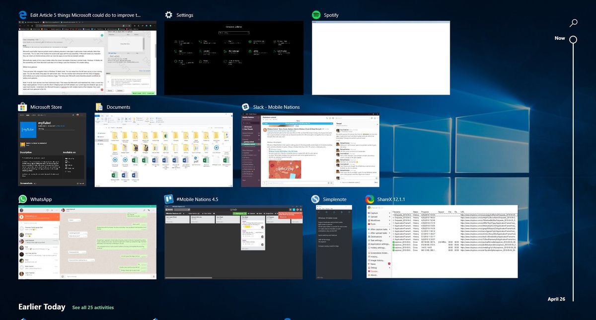 5 things Microsoft could do to improve tablet mode on Windows 10 ...