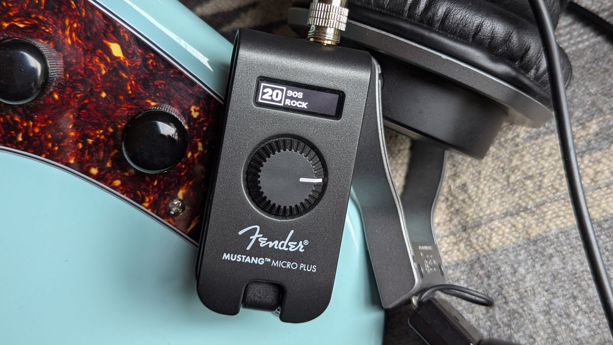 Why Fender's new Mustang Micro Plus headphone amp is the right update ...