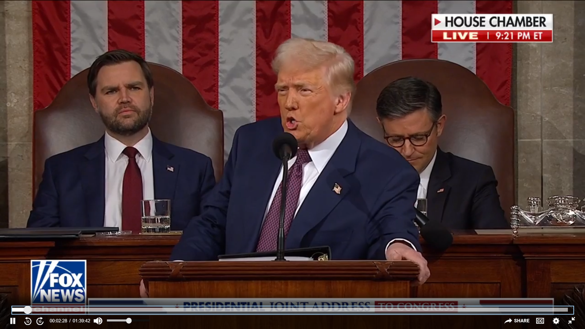 Over 36 Million Tune In To President Trump’s 2025 Address to Congress ...