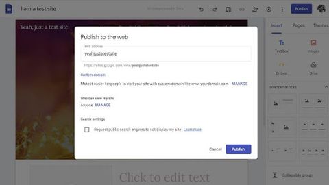 How to create a website with Google Sites | TechRadar