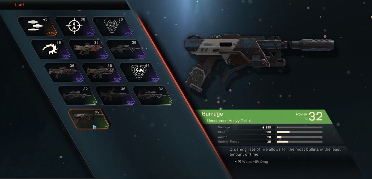 List of Anthem Weapons So Far | Windows Central