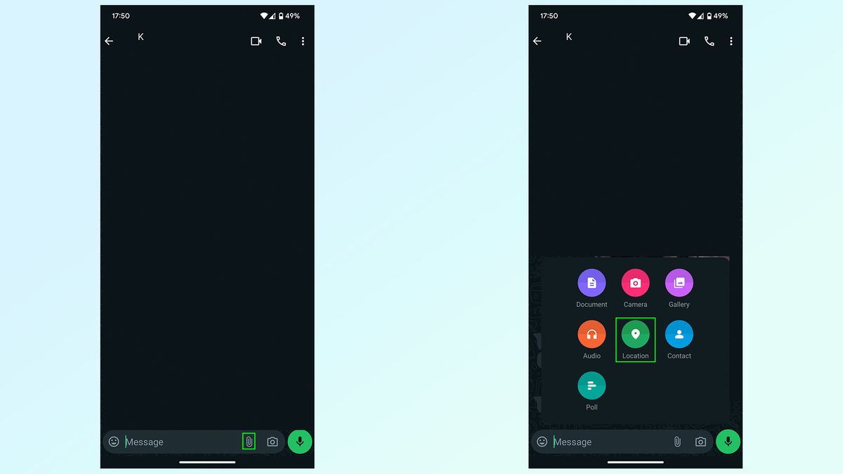 How to share your live location in WhatsApp | Tom's Guide