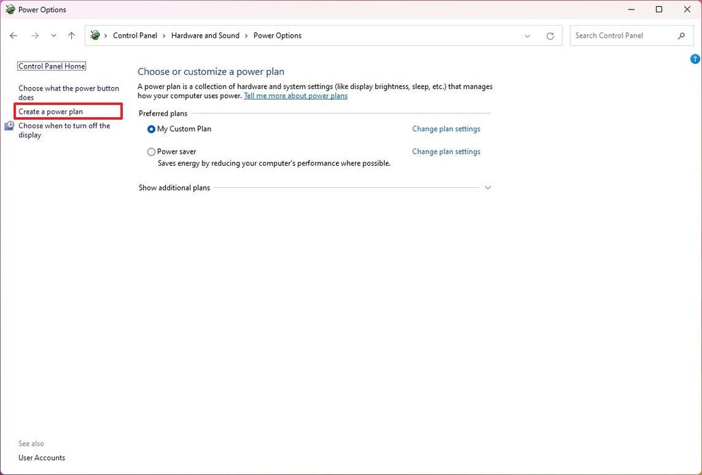 How to create and manage power plans on Windows 11 | Windows Central