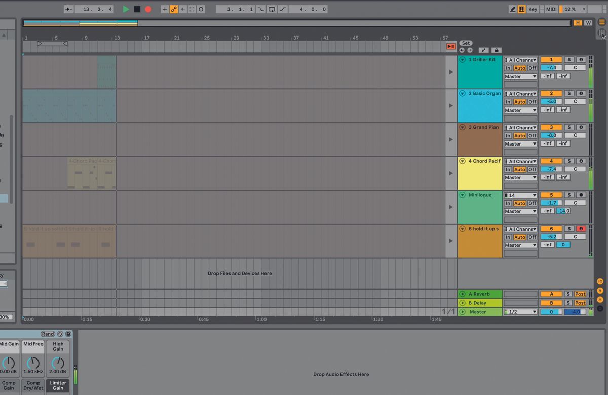 How to make a track in Ableton Live 11 Lite: finishing up your track ...