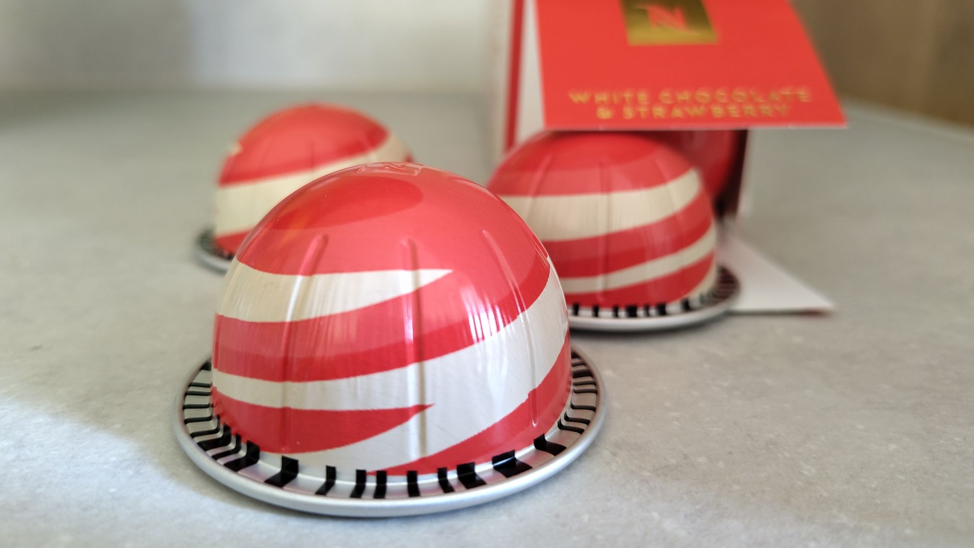 I didn't think white chocolate and strawberry coffee would work, but ...