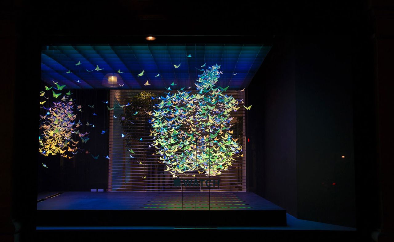 In bloom: Apple stages a floral takeover of Selfridges’ windows ...