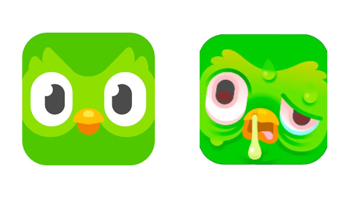 The new plague ridden Duolingo logo is making me sad | Creative Bloq