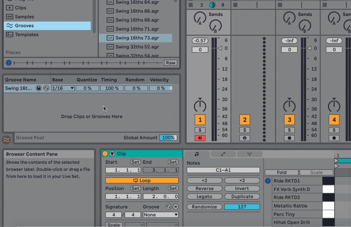 How to make a track in Ableton Live 11 Lite: programming a beat in no ...