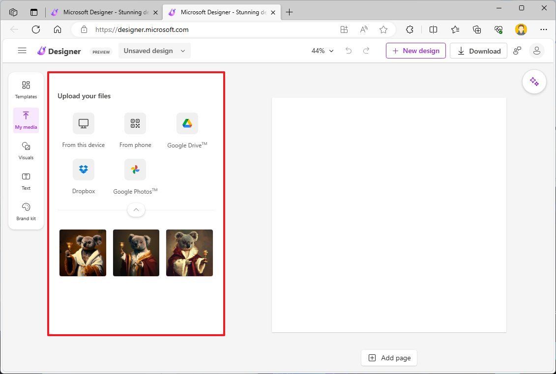 How to get started with Microsoft Designer on Windows 11 | Windows Central