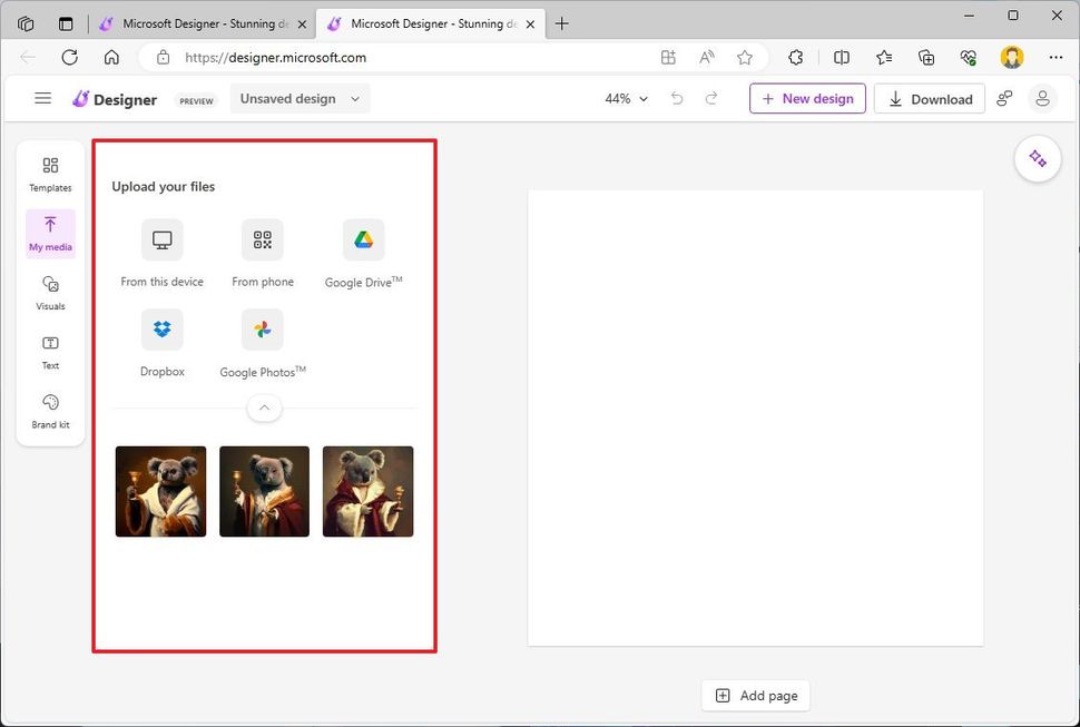 How to get started with Microsoft Designer on Windows 11 | Windows Central