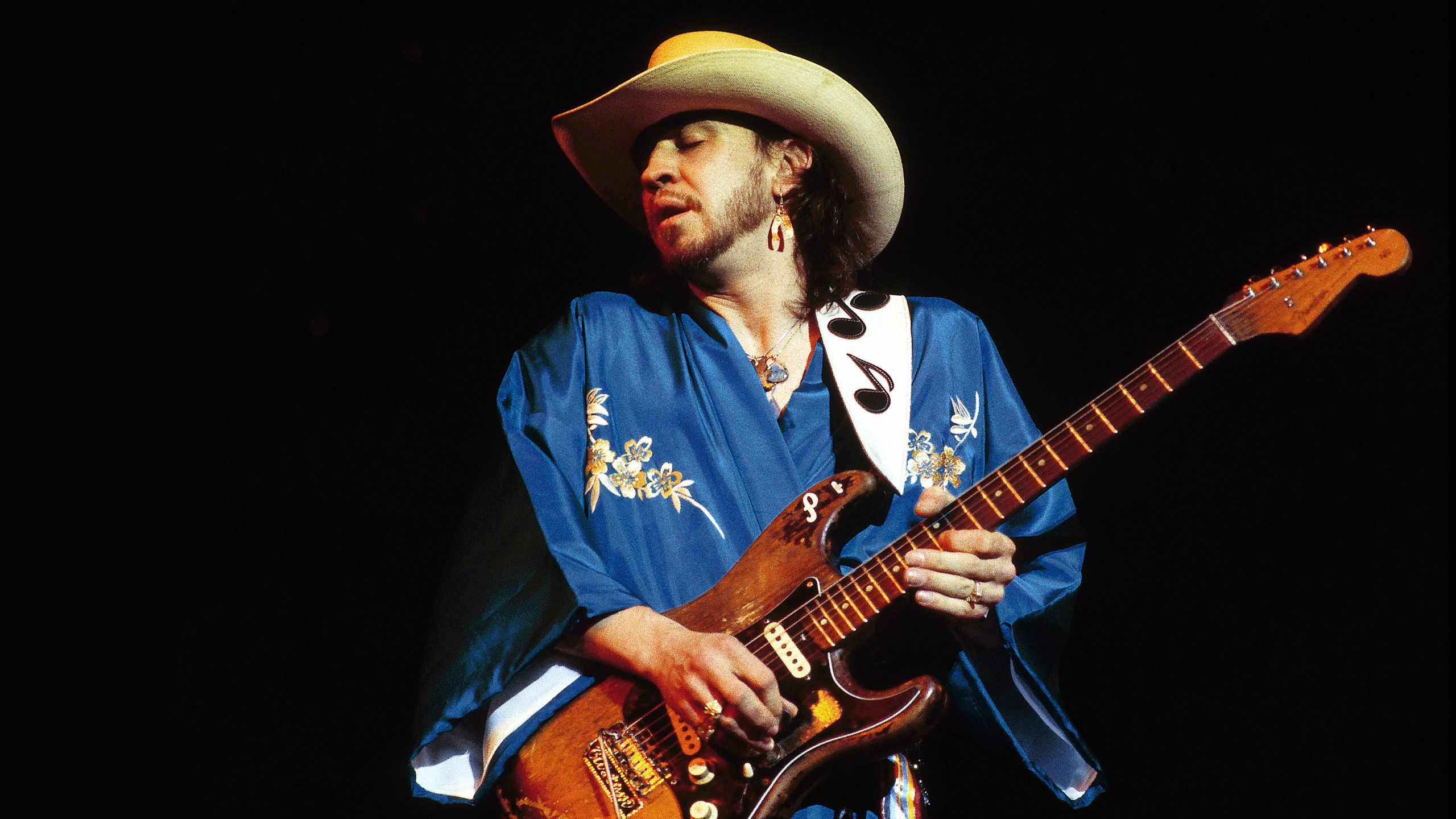 "Stevie liked a clean sound. He really didn't turn everything up until ...