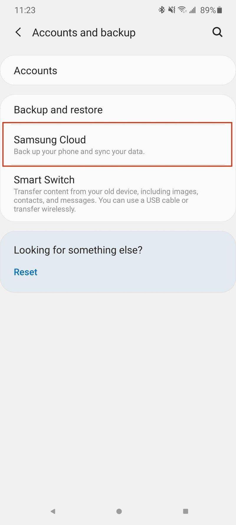 How to back up the data on your Samsung phone using Samsung Cloud ...