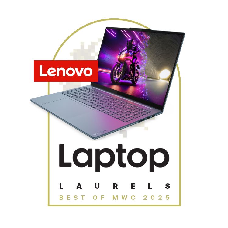 The Aura on this Lenovo Yoga laptop at MWC 2025 was undeniable, and it ...