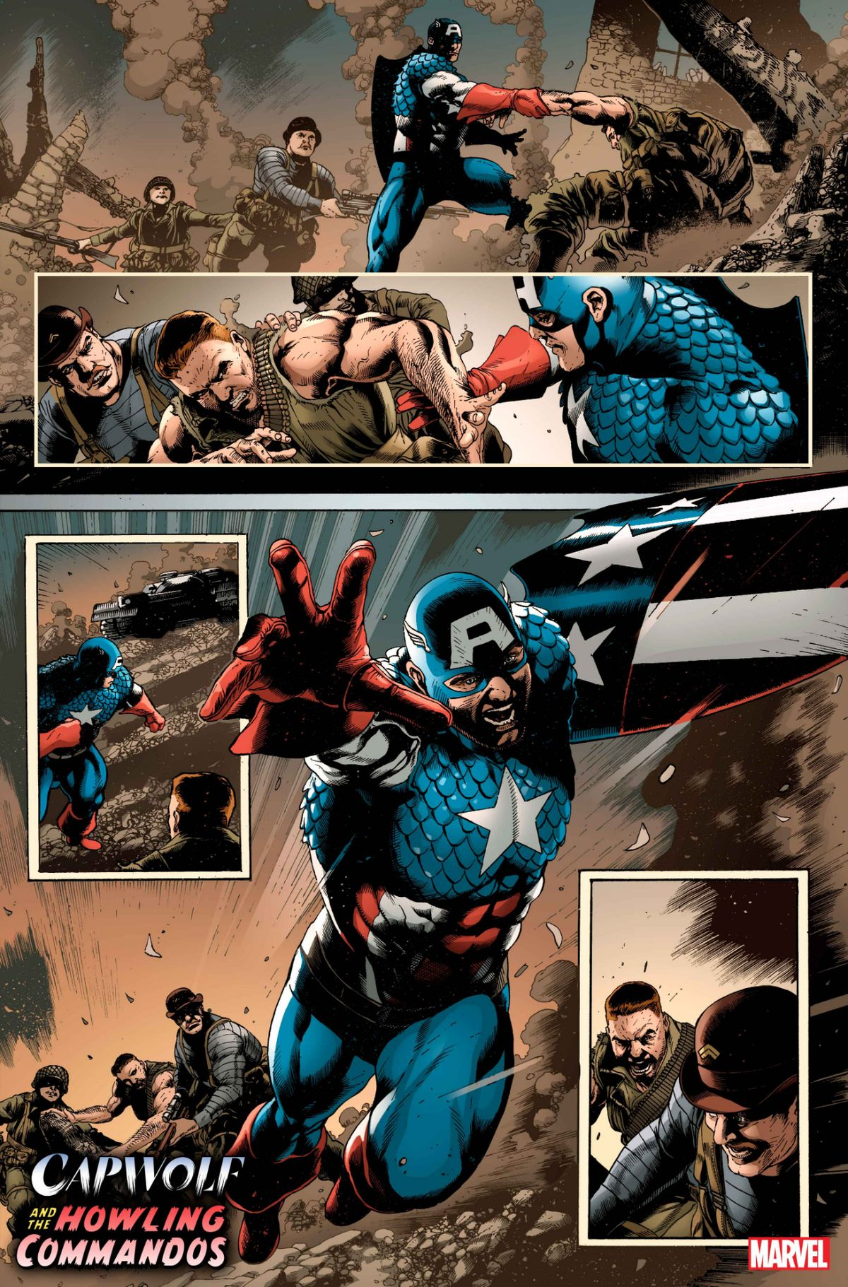 Meet the villain of Capwolf and the Howling Commandos #1 in this early preview | GamesRadar+