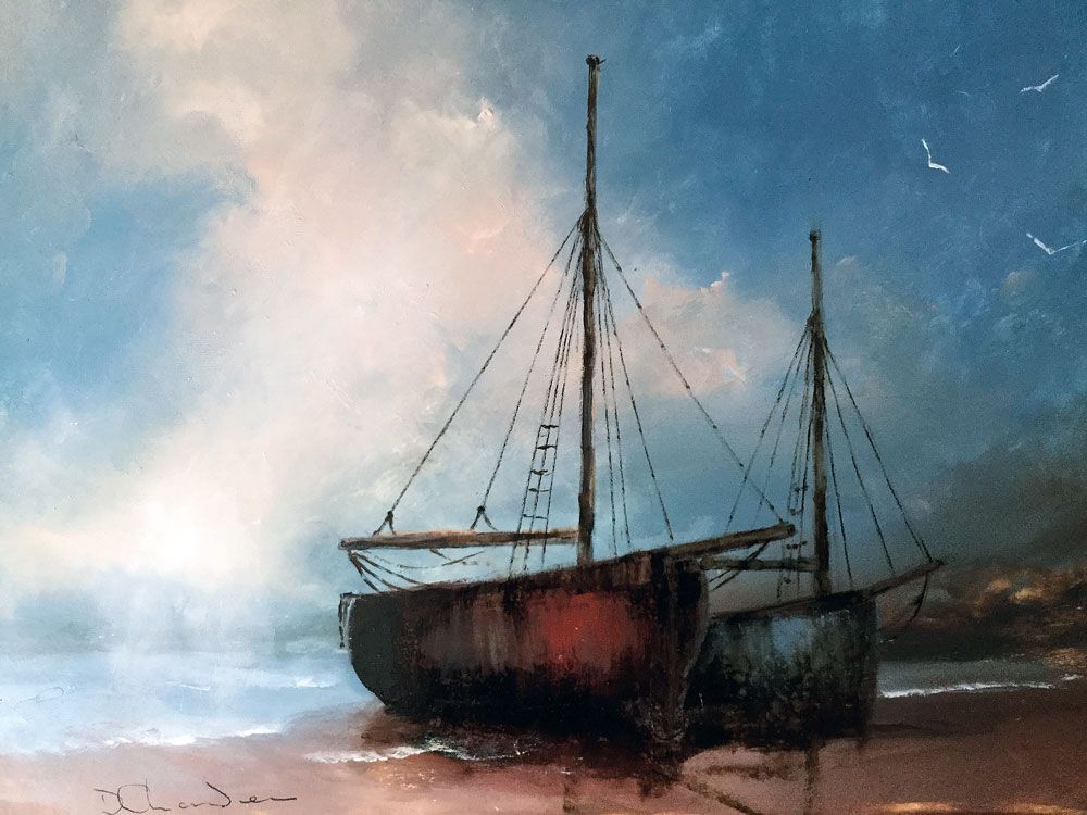 How to paint a seascape using oil paints | Creative Bloq