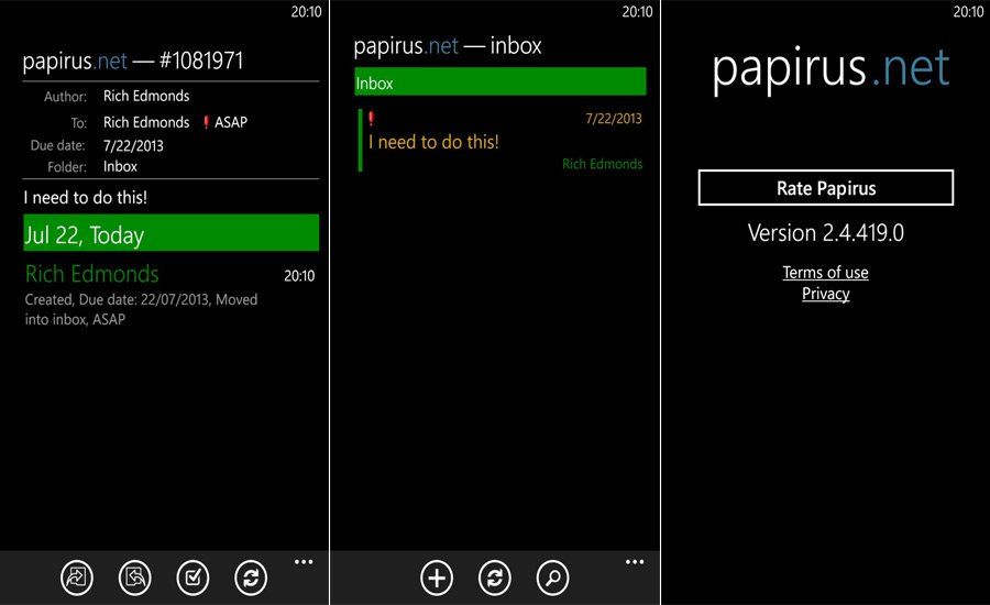 Papirus launches app for Windows Phone 8, helping teams to better ...
