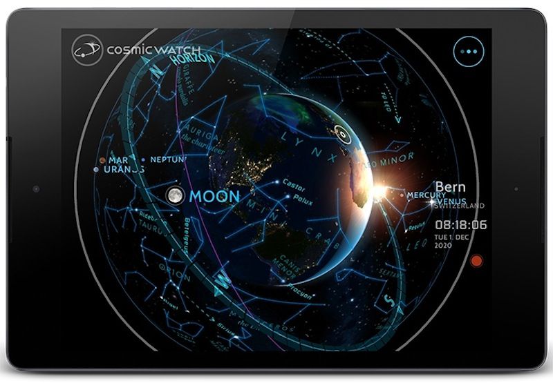 'Cosmic Watch' App Lets You Track Stars and Planets in Real Time | Live ...
