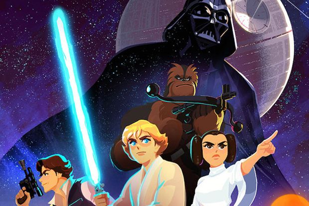 Classic 'Star Wars' Moments Get Animated for Kids in New Series | Space
