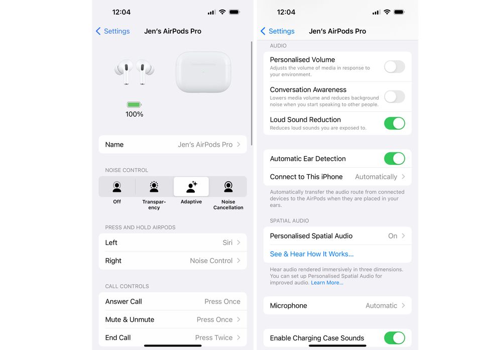 How to change AirPod settings | TechRadar