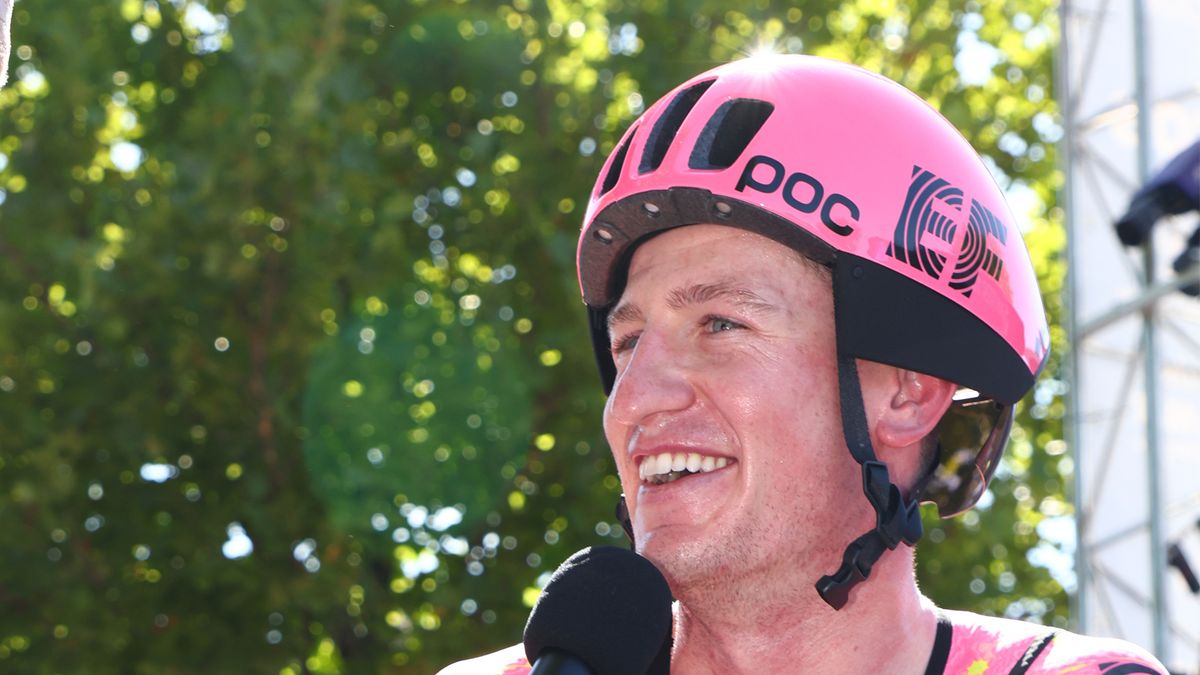 EF's new POC aero road helmet looks like it belongs in a time trial ...