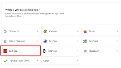 How to export LastPass passwords to 1Password | TechRadar