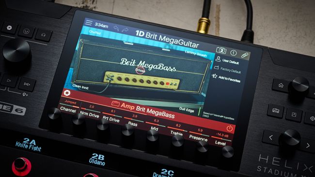 Line 6 Helix Stadium XL Floor review – next-gen pro modeler | Guitar World