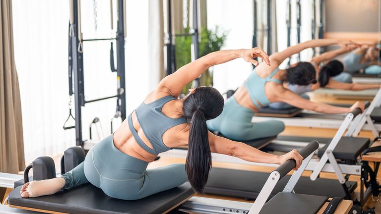 How To Do Reformer Pilates At Home To Boost Muscle Tone | Marie Claire UK