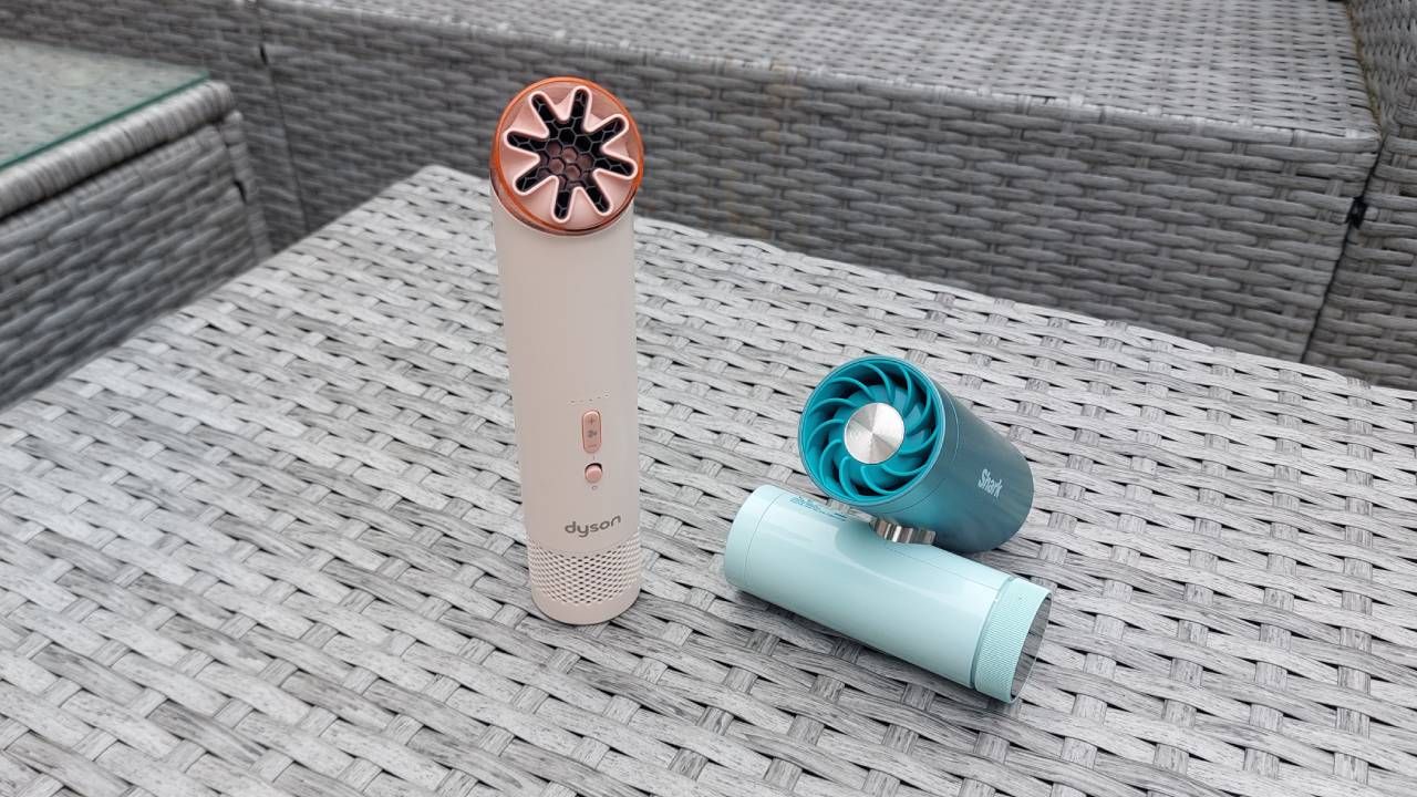 Dyson HushJet Mini Cool vs Shark ChillPill: which handheld, portable ...