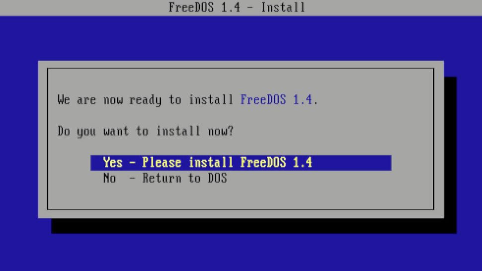 FreeDOS 1.4 released with updated FreeCOM, Install program, and HTML Help | Tom's Hardware