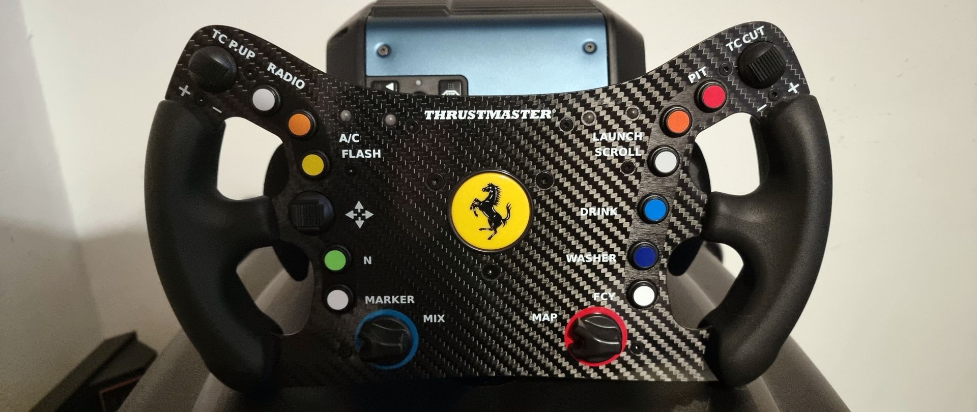 Thrustmaster Ferrari 488 GT3 racing wheel review - kicks like a horse ...