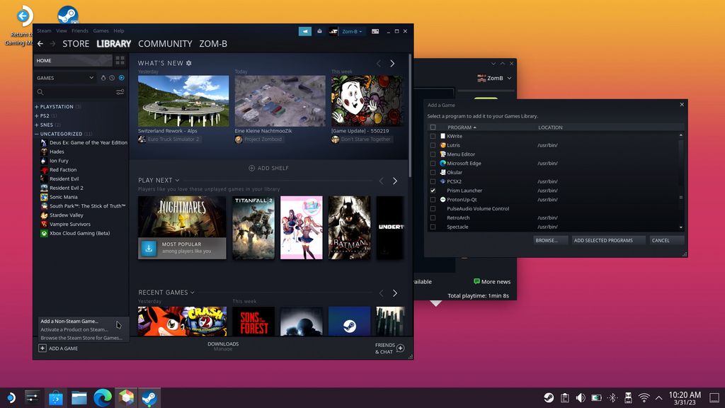 How to play Minecraft on Steam Deck: Prism Launcher guide for Java v1 ...
