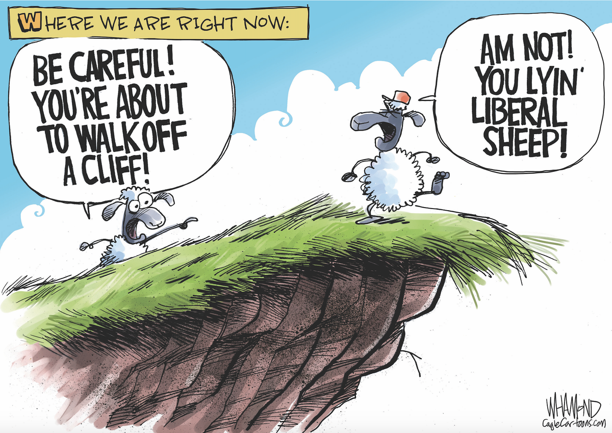 lying sheep | The Week