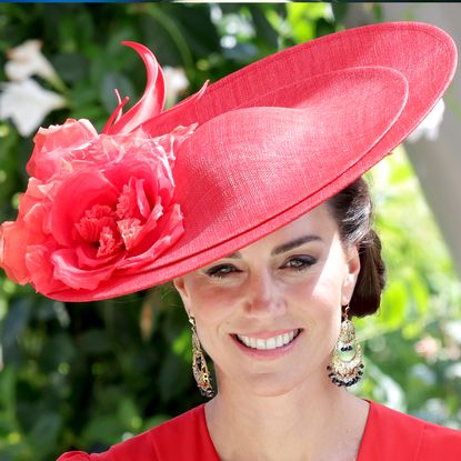 Princess Kate Breaks Her Tiara Drought in Dramatic Red Caped Gown and a ...